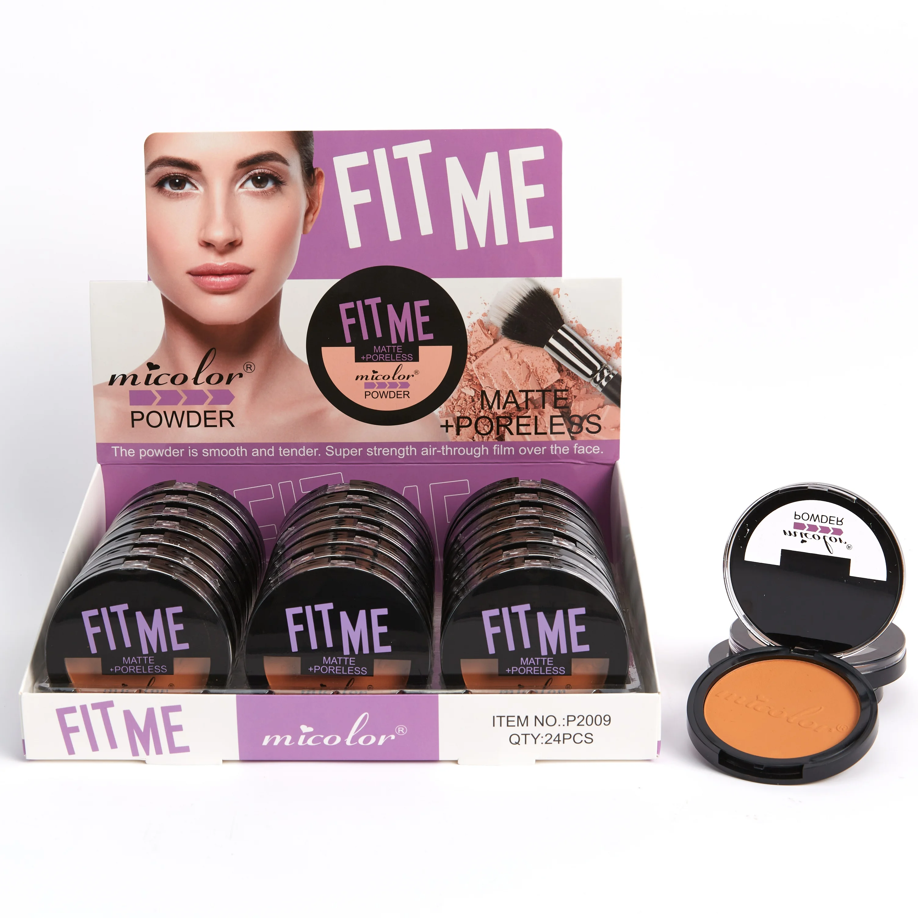 Private Label 3 Colors Waterproof Full Coverage Face Cream Compact ...