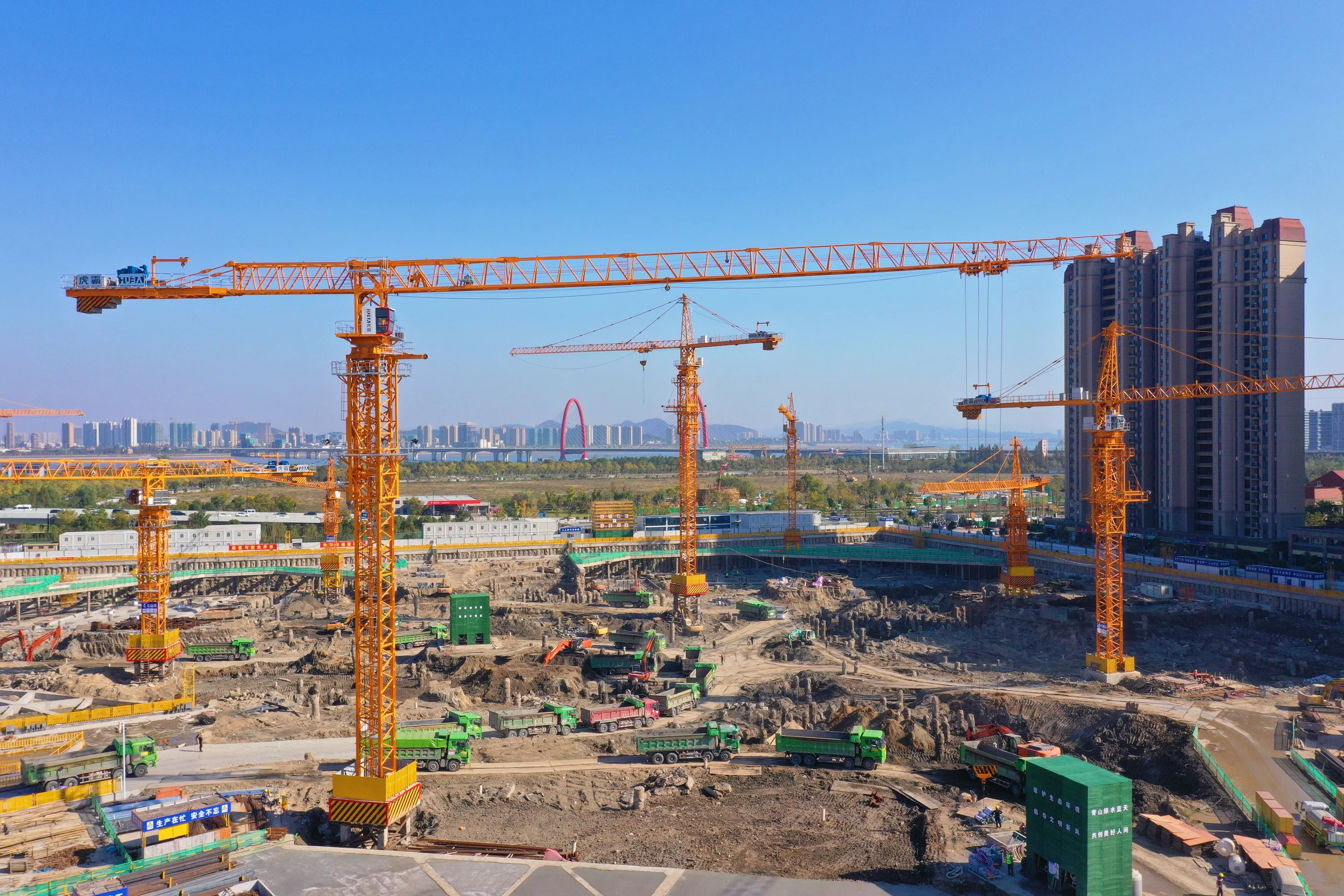 Huba Flat Top Tower Crane T8042-26 - Buy Tower Crane new Tower Crane ...