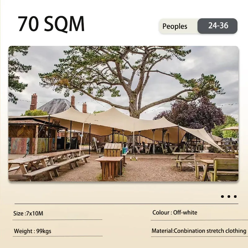 Heavy Duty Large Big Bedouin Waterproof Festivals Wedding Party Marquee ...
