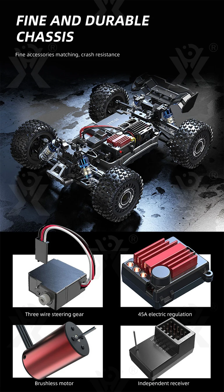 MJX 16207 RC Car - High Speed Racing Fun for Kids & Adults