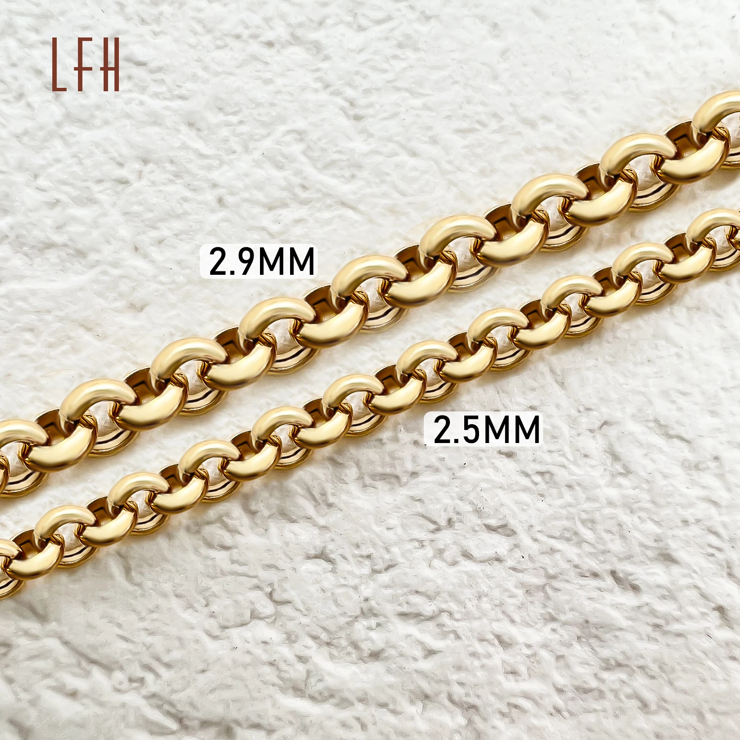 Shop Customized Cross Cable Link Chain Necklace Jewelry