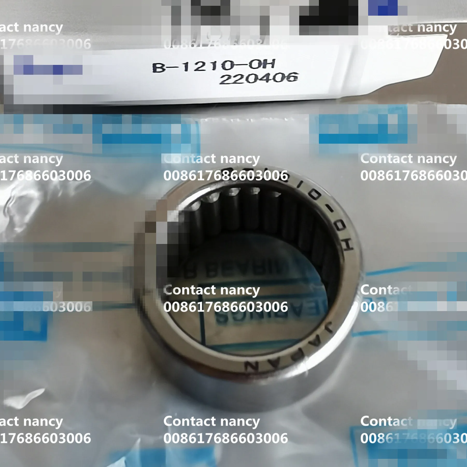 Full Complement Drawn Cup Needle Roller Bearing B-1210-OH