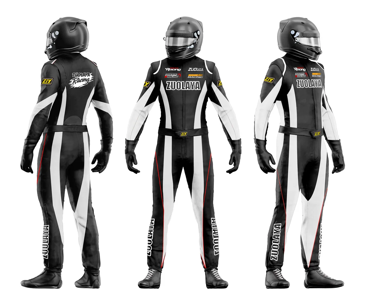 Zuolaya Kart Race Suit - High Quality Fireproof Motorcycle Racing Suit RJ03