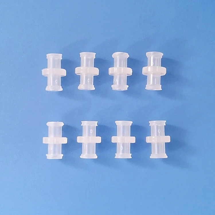 Plastic Panel Mount Female Luer Adapter 1/4-28 UNF Thread