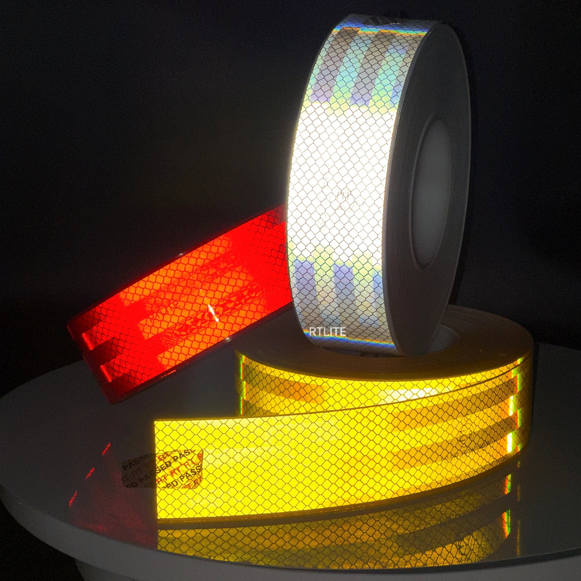 E8 Vehicle Conspicuity Road Signs Marking Tape Safety Reflect Vinyl ...