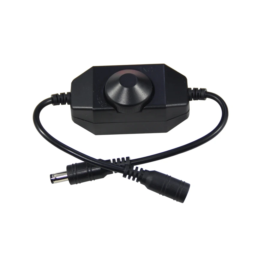 24Awg 22Awg DC Male Female Dimmer Switch 5525mm Ac Power Cord Socket ...