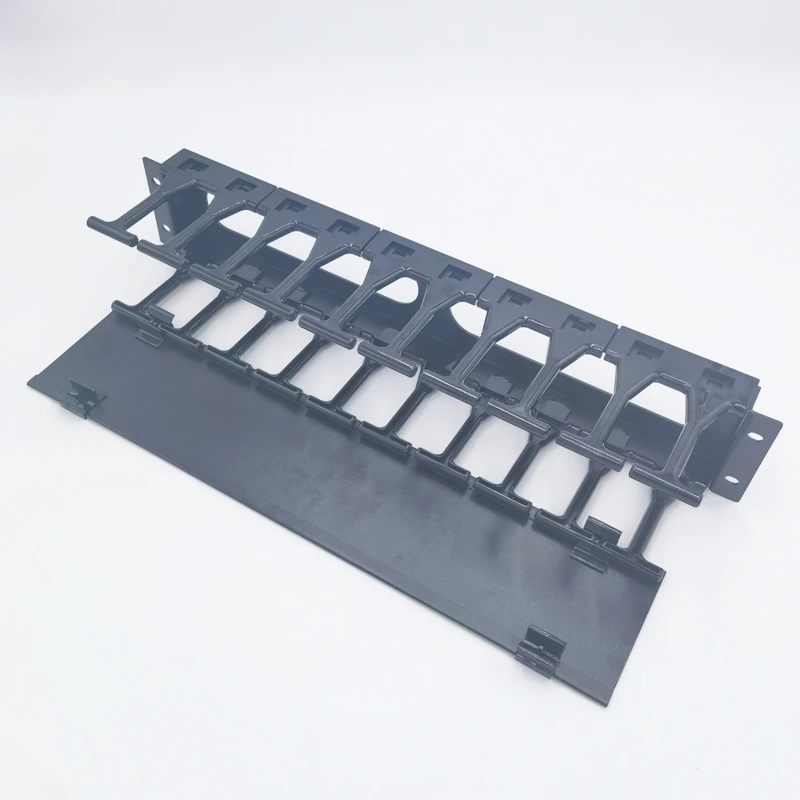 2U Metal Rack Mount Cable Manager - 19 Inch Organizer
