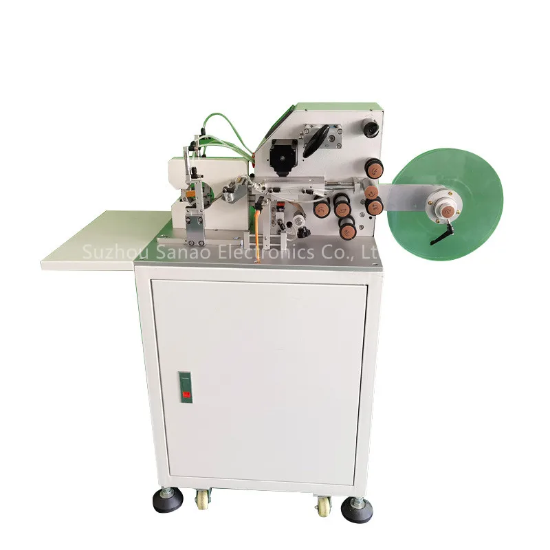 SA-L60 Cable Wrap Around Labeling Machine Wire Circular Labeling ...