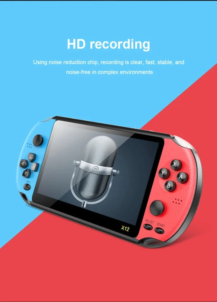 Retro Game Video Player with 3000 Games and Tf Card Support