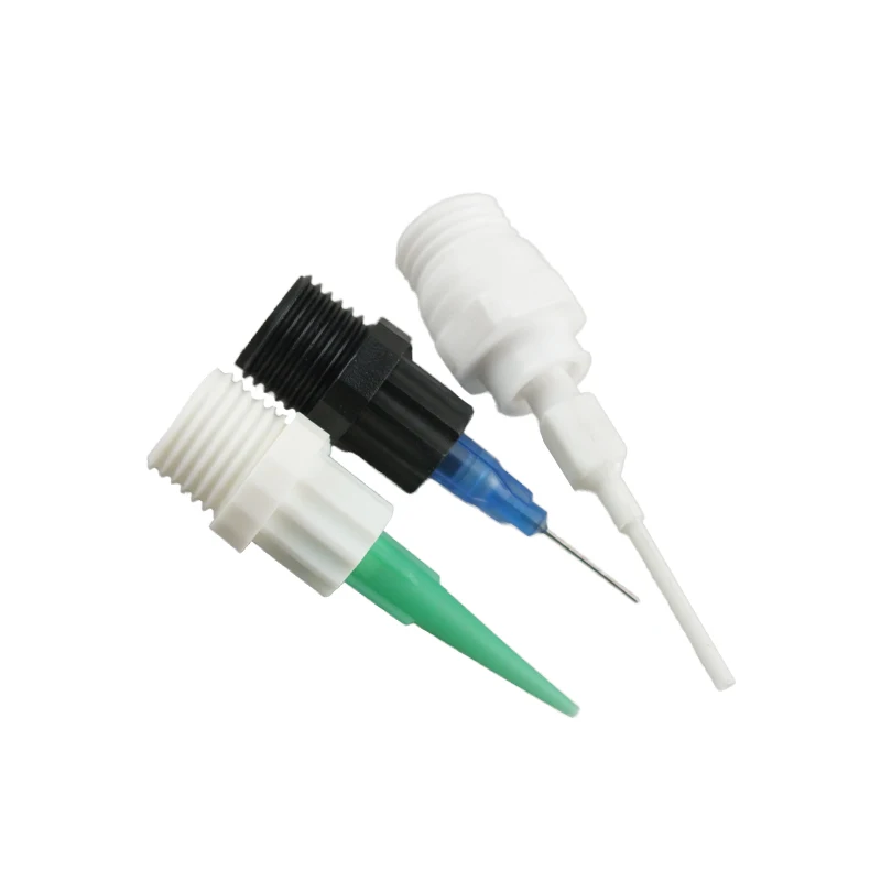 Male Thread Adapter Connect Dispensing Needle - UV Protection