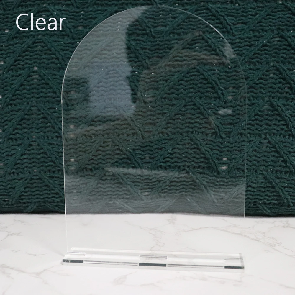 Acrylic Table Number Sign Acrylic Sign Holder Clear Acrylic Wedding ...