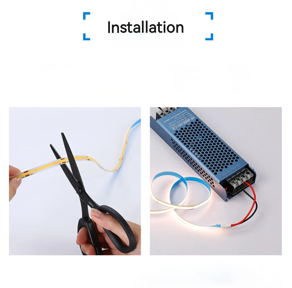 New Project Installation Dream Color Led Strip Light Rgbw Cob Magic ...