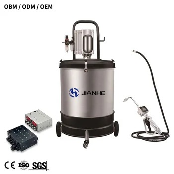 5 Gallon Air Operated High Pressure Pneumat Greased Pump 20l Pneumatic ...