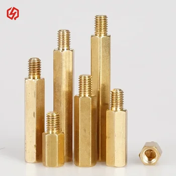 Din M2-m6 Male-female Brass Threaded Hex Standoff Spacers Accessory ...