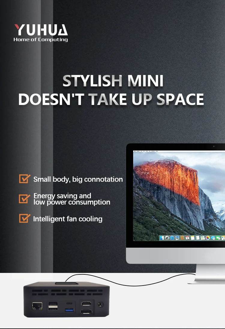 Yuhua New Mini Pc 13th Gen Core I5-1335u Ddr5 32gb 64gb Wifi6 13th Gen ...