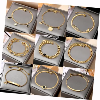 Fashion Jewelry Bracelets Women Wholesale Adjustable Designer Cuban ...
