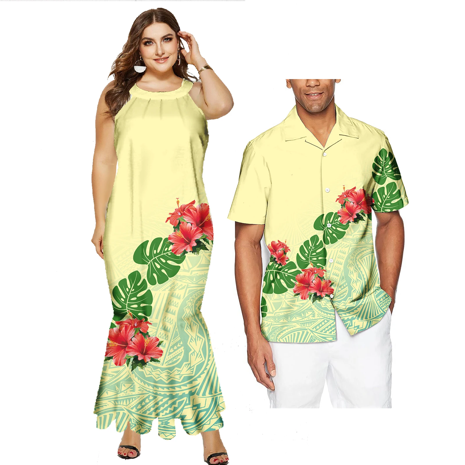 Polynesian Couple Sets - Custom Designs for All Occasions