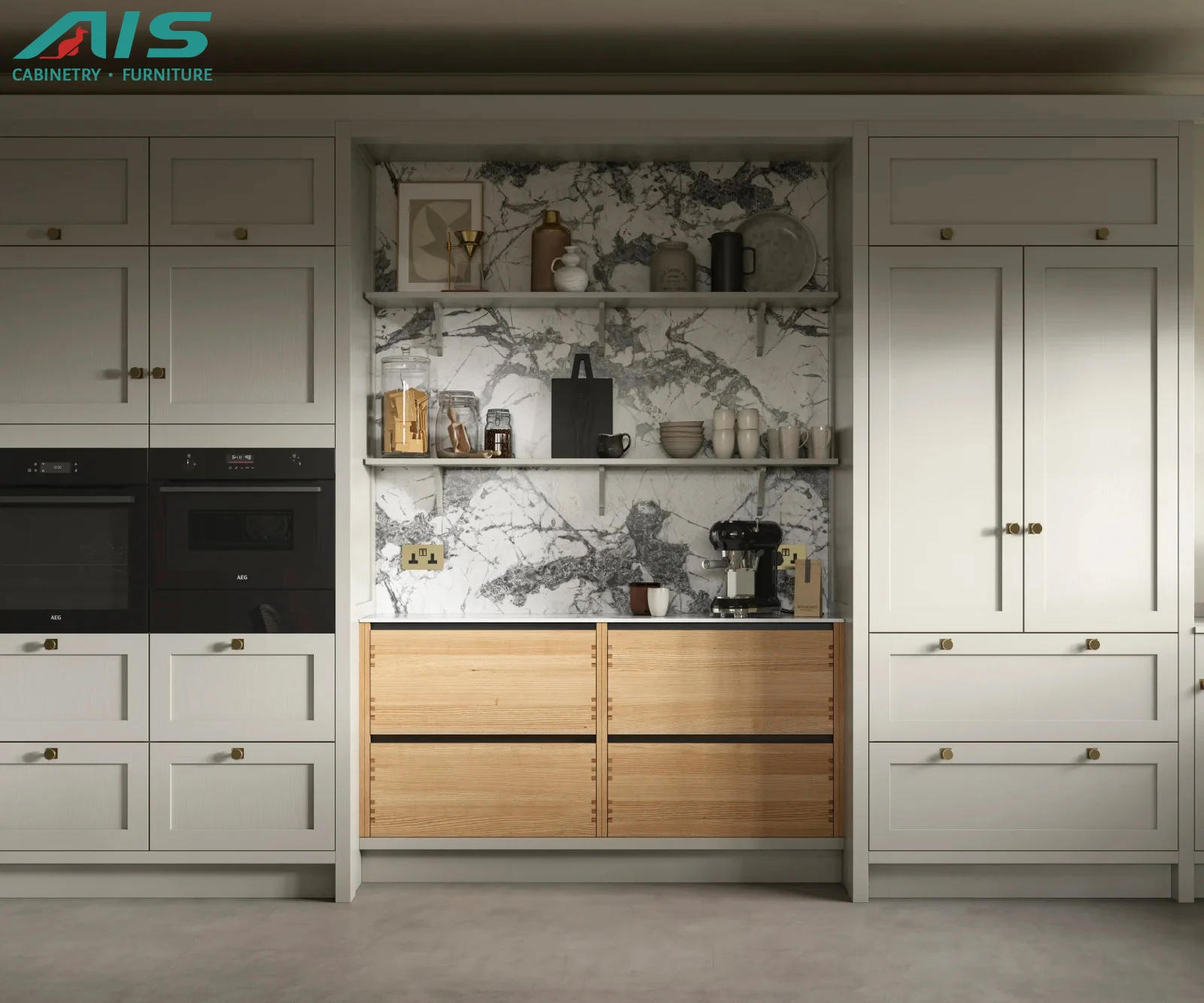 Ais Modern Luxury Style Kitchen Furniture Kitchen Cabinets Ready to ...