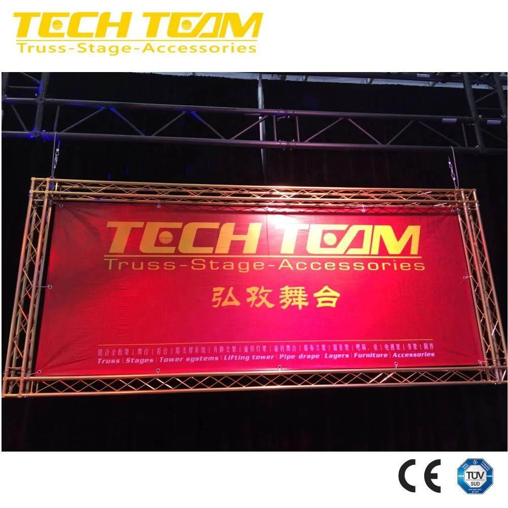 Factory Price Mini Aluminum Truss 100x100mm With Box Corner Base Plate ...