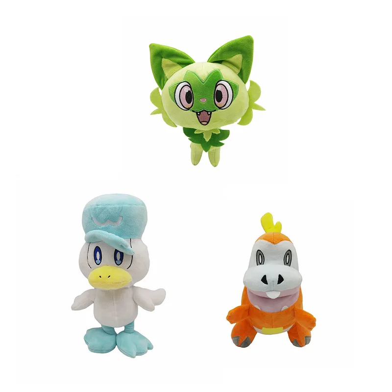 Custom Pokemoned Plushies Sprigatito Plush Toy Wholesale Cute Cartoon ...