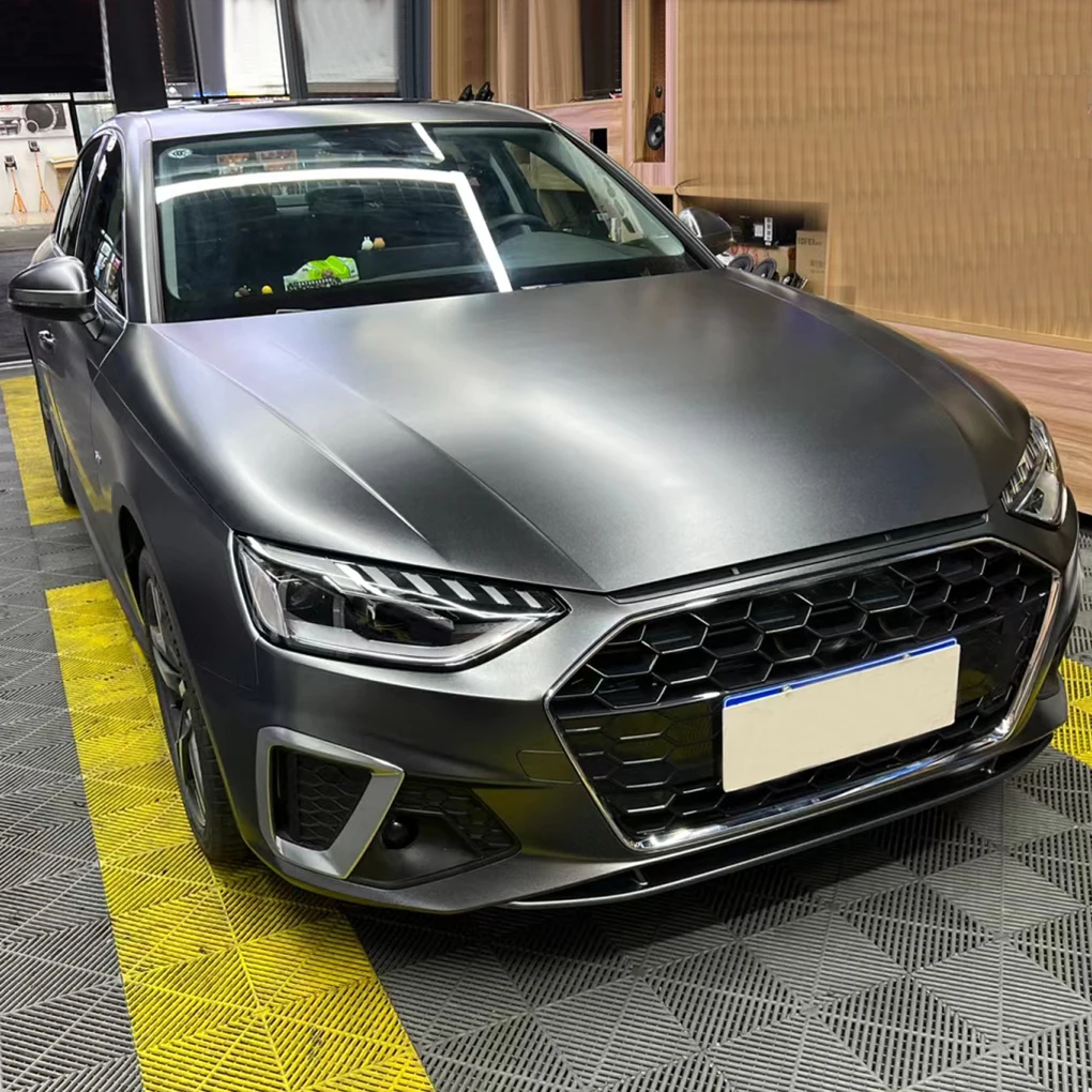 Fanna Dj2005 1.52*18m Matte Metallic Deep Space Grey Car Wrap Auto ...