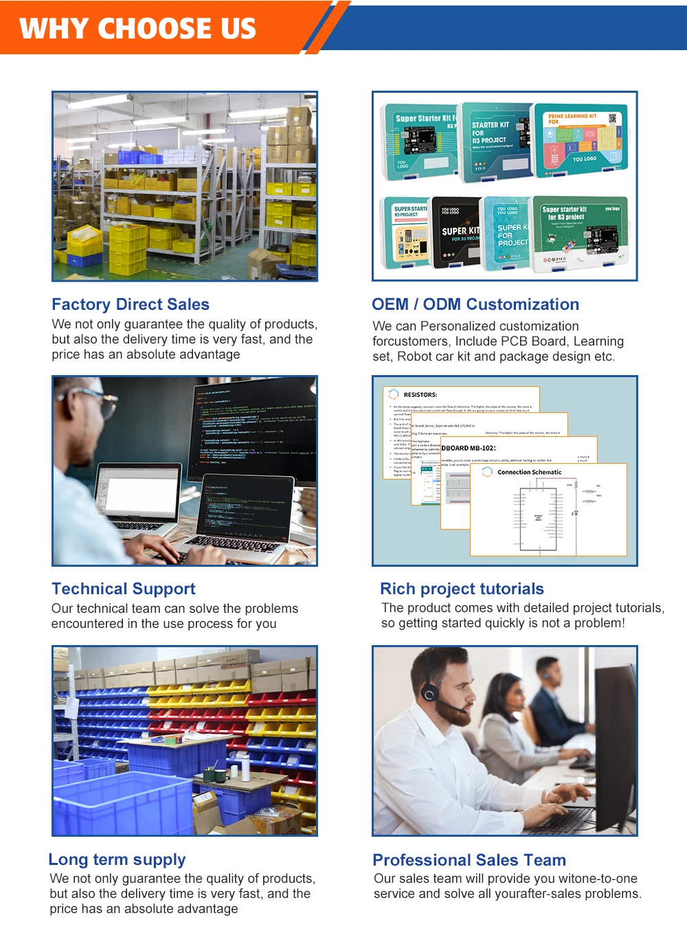 Robowiz 37pcs Sensor Kit - Compatible with Arduino IDE