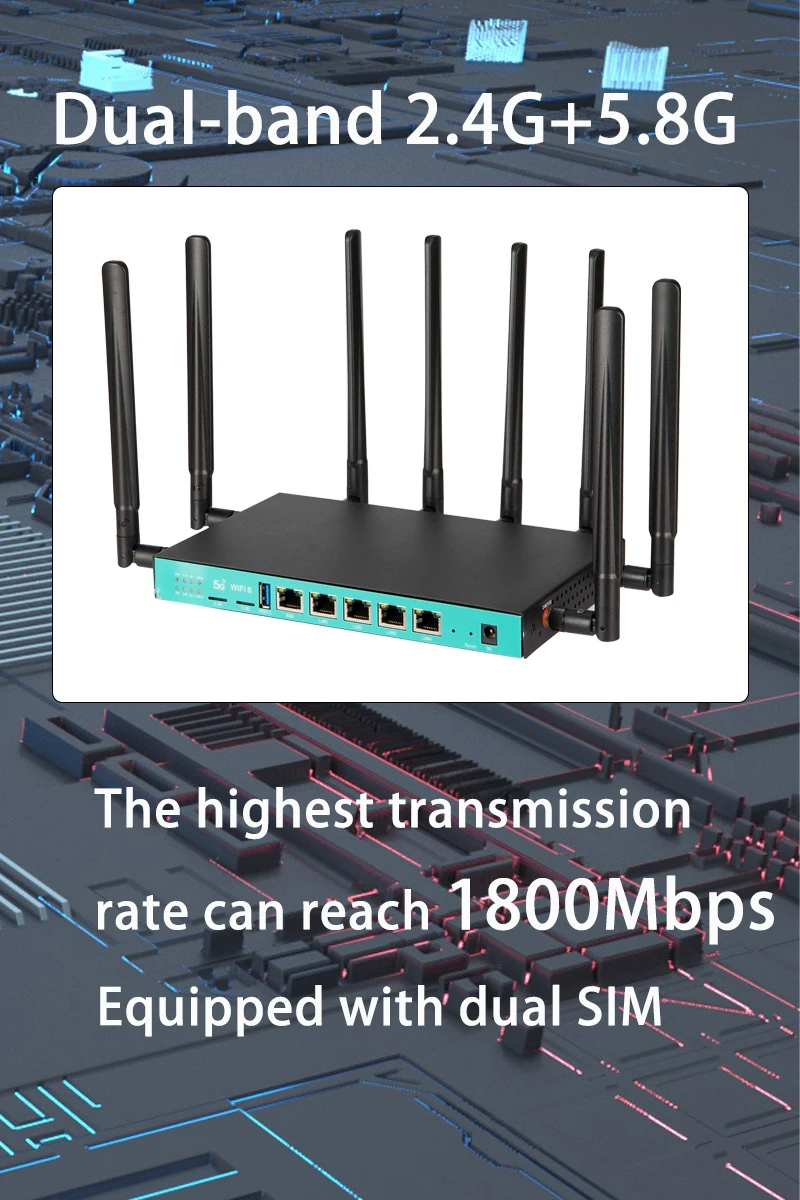 Customized 5g Router Gigabit Wifi6 Dual Band Wifi6 Router| Alibaba.com