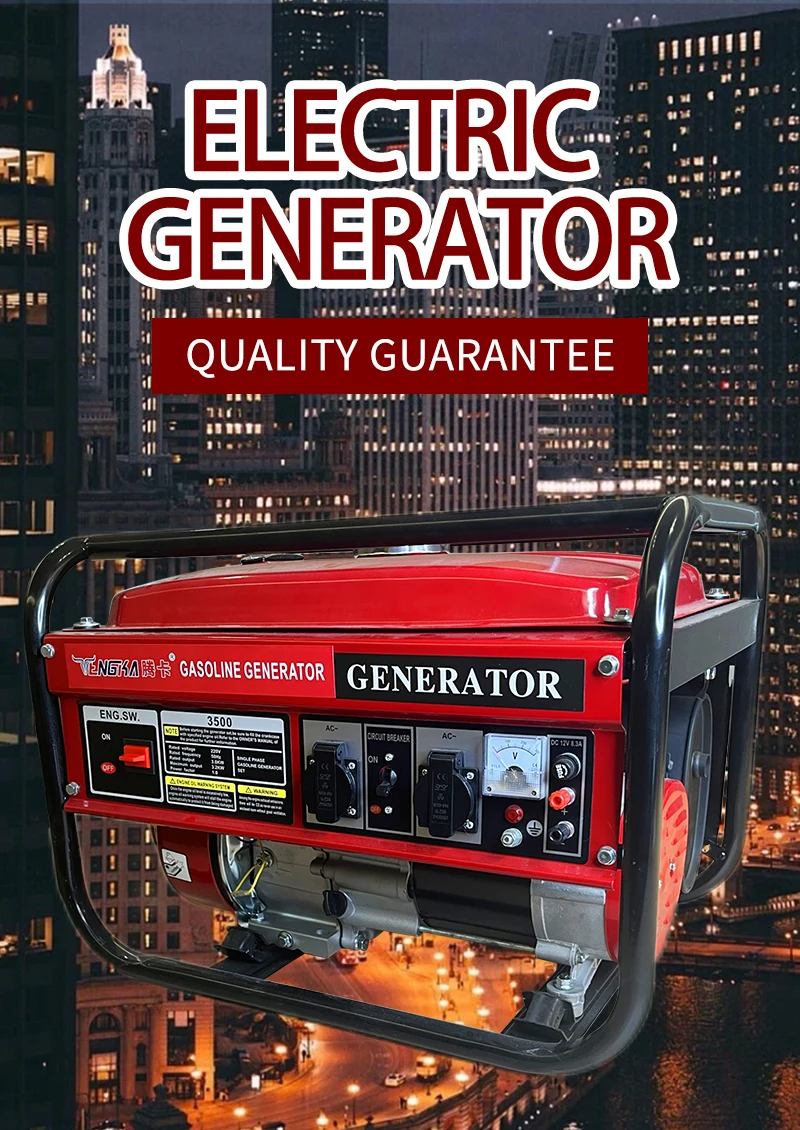 Tengka 5kw 5kVA Single Phase Air-Cooled Household Small Portable ...