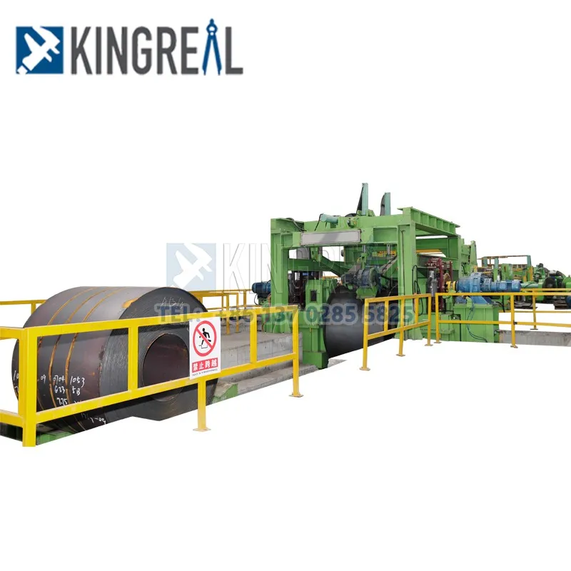 Coil Slitting Machine Longitudinal Hot Rolled Steel Aluminum Coil ...