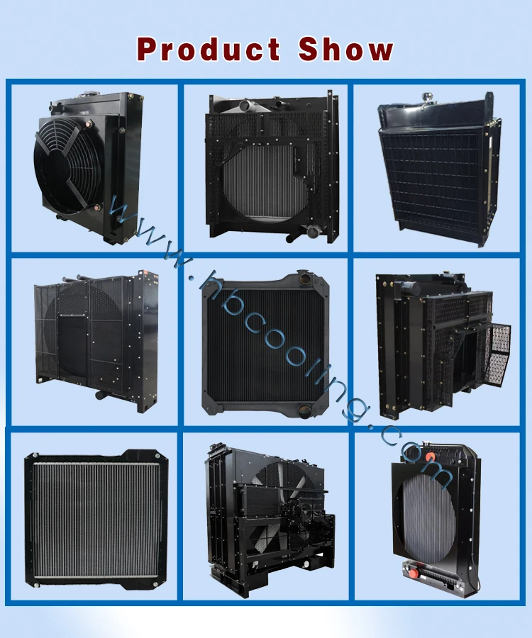 NT855-GA High Performance Radiator for Cummins Generator Set
