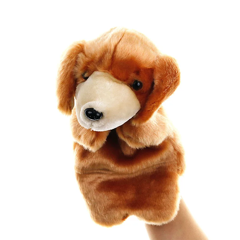 Cute Cartoon Custom Hand Puppets For Kids Toy Stuffed Animal Plush Dog ...