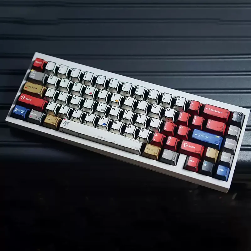 Personality Owls Letter Keycaps - 143 PBT Keycaps for Mechanical ...