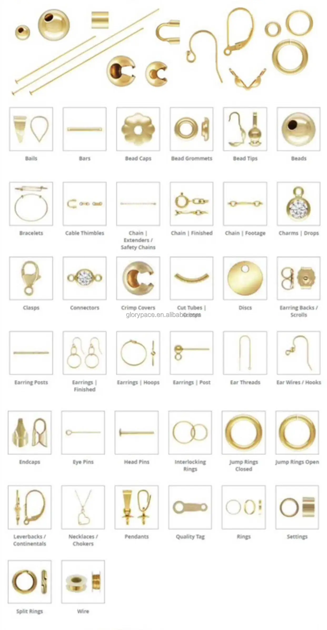 Glory Pace Rope Chain Rolls 14k Gold Filled Bulk Permanent Jewelry Chains Findings Diy 14k Gold ...