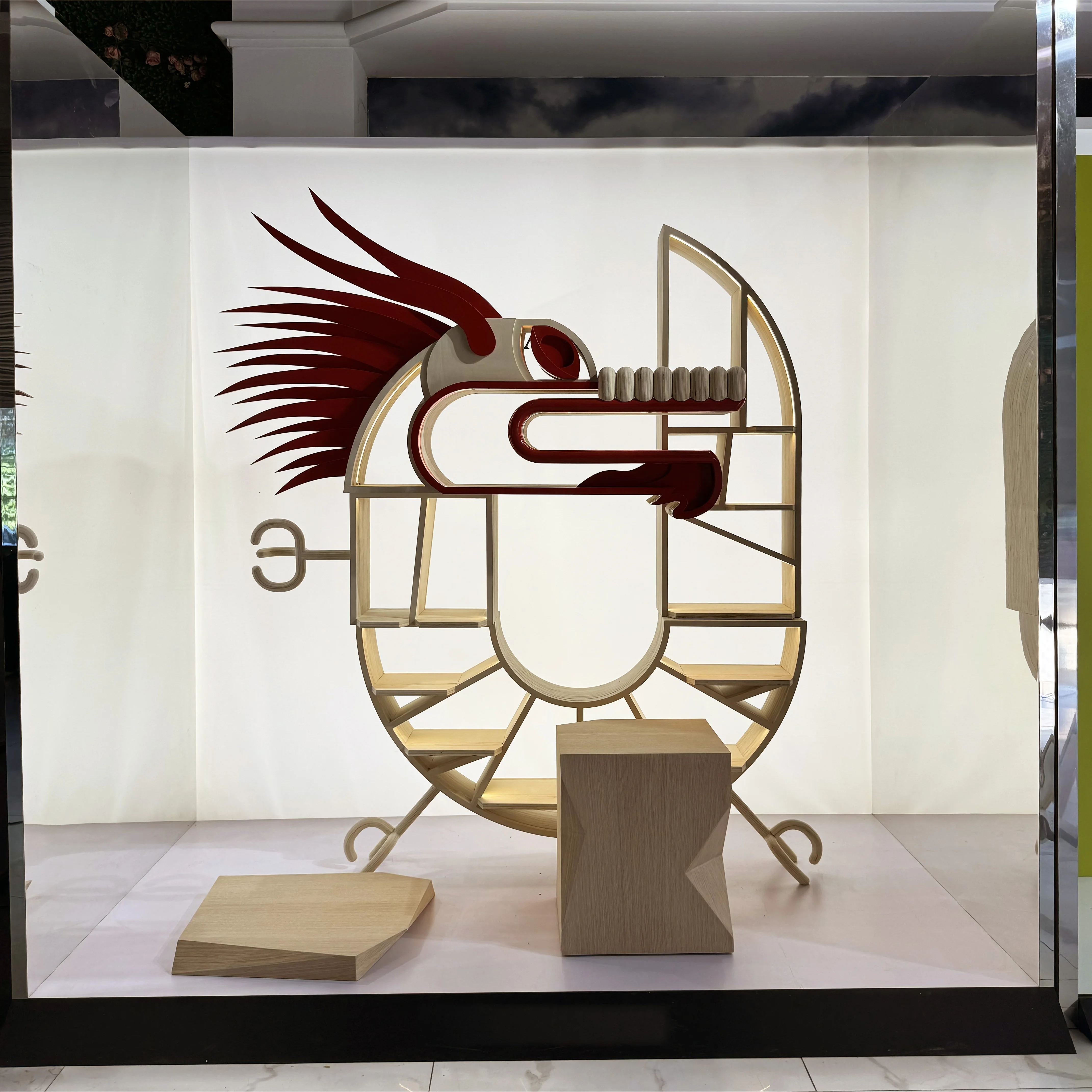Spring Festival Window Display Props - Retail Store Decoration