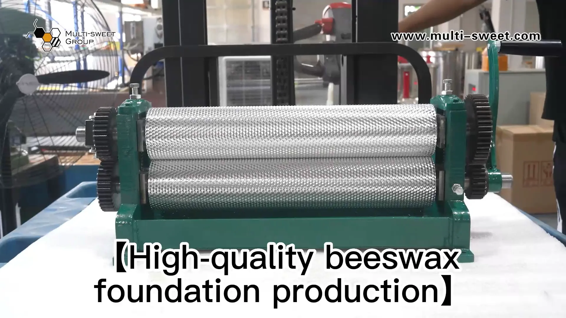 Beekeeping Manual Beeswax Comb Foundation Roller Beeswax Foundation ...