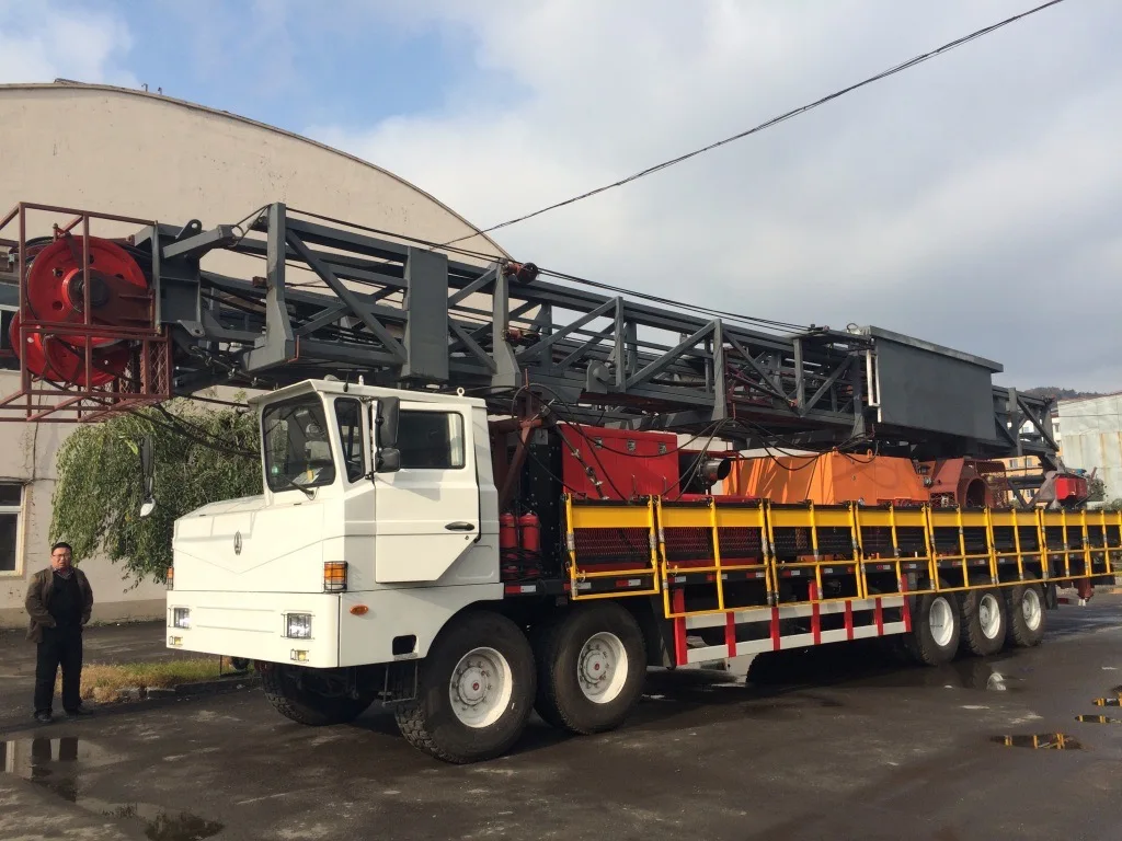 Api Oil And Gas Drilling Machine 2000m Zj-20cz Oil Well Drill Rig - Buy ...