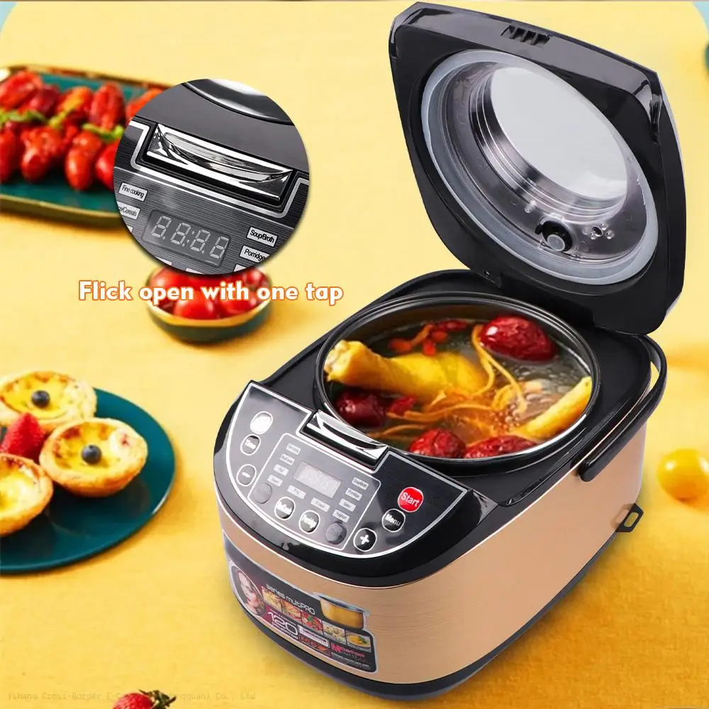 RAF Pot Electric Multi Stainless Steel Rice Cooker - Premium Brand