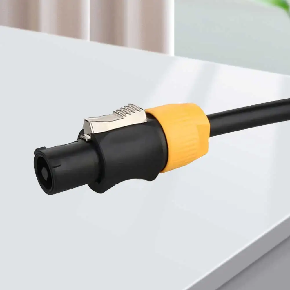 Oswell Bulkhead Electrical Connector Male Female Plug 3 Pin Speaker ...