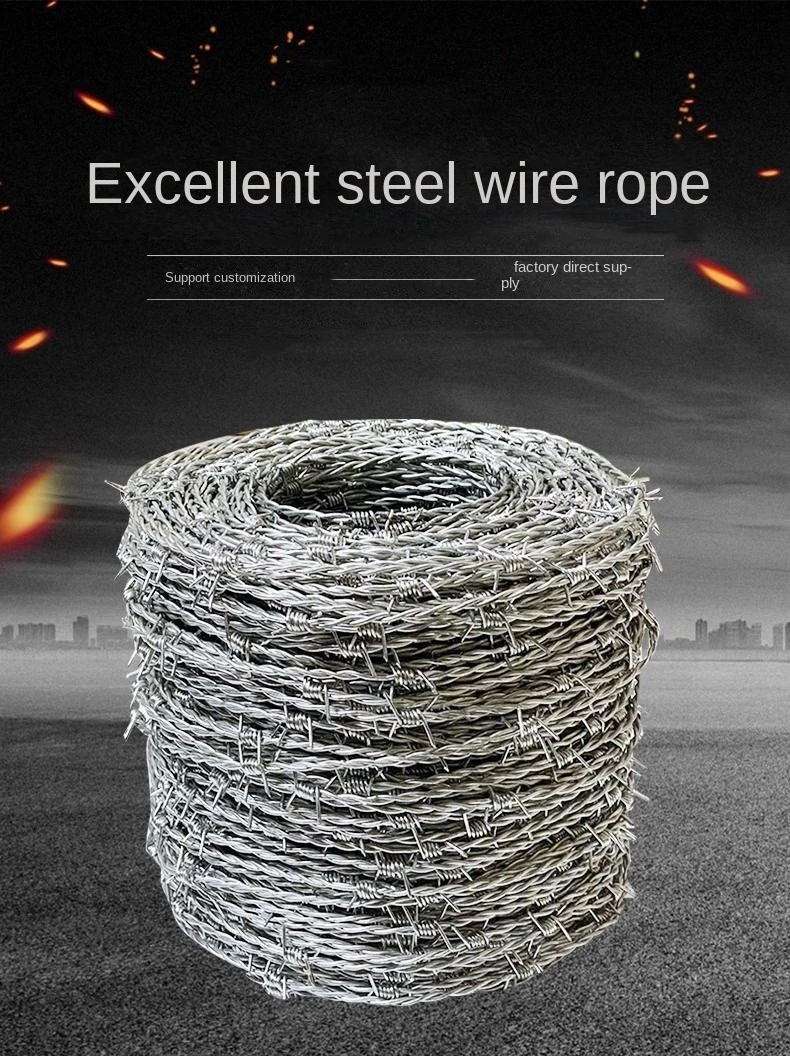 High Quality Barbed Wire/galvanized Barbed Wire Mesh Stainless Steel ...