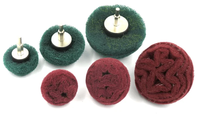 6-inch Red Nylon Abrasive Grinding Wheel For Metal Polishing & Oem