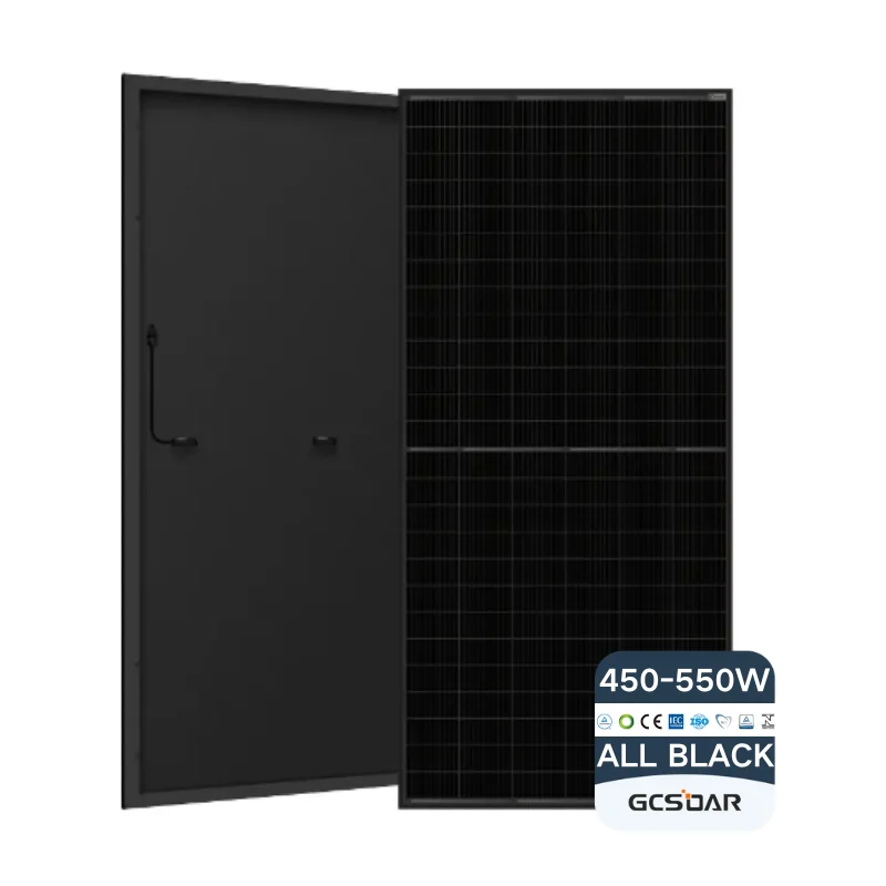 Gcsoar 182m Half Cell 550 Watt All Black Solar Panel With Ce Iec Iso ...