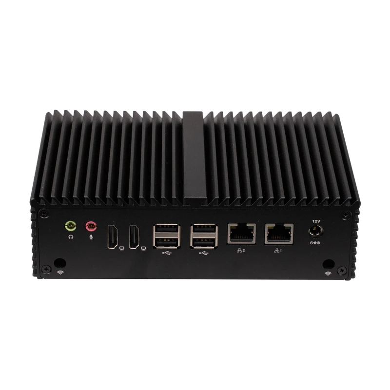 Qotom 2024 Mini PC with Multiple USB Ports and SSD Storage