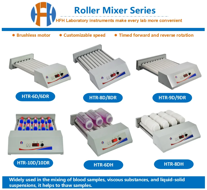 HFH Tubes Roller Mixer - Efficient Blood Shaking Equipment