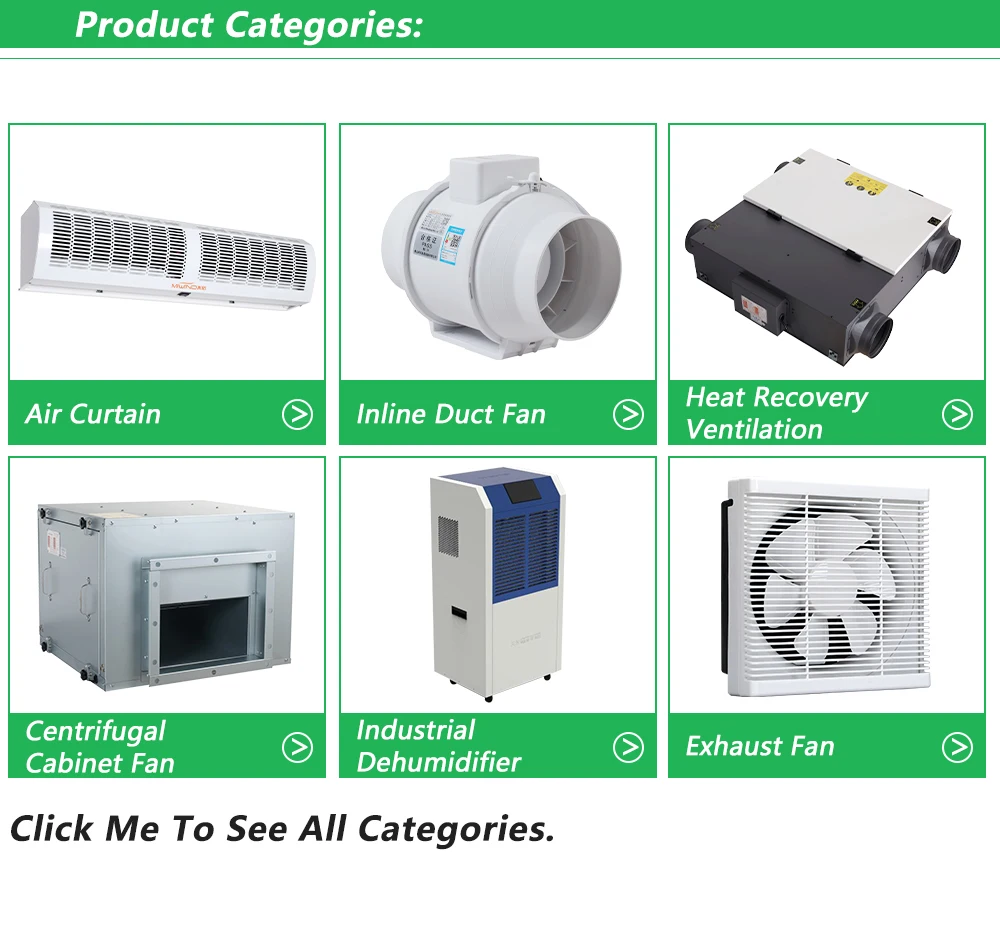 8 Inch 500 Cfm Inline Duct Fan With Temperature Humidity Sensor&control ...