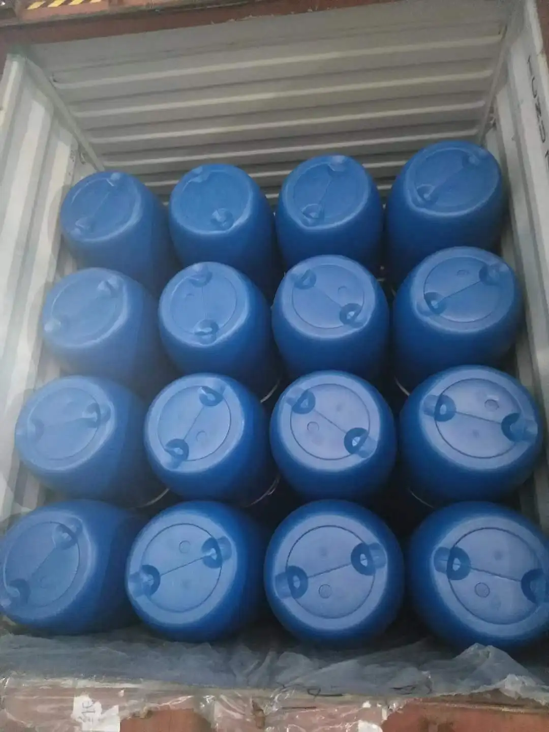 New Style Blue Color 55 Gallons Dual-port Round Shape Durable 200litre ...