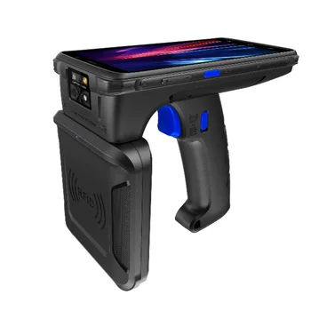 Uhf Rfid Reader R20 Handheld Pda Long Range Handheld Terminal Barcode Scanner 1d/2d Barcode ...