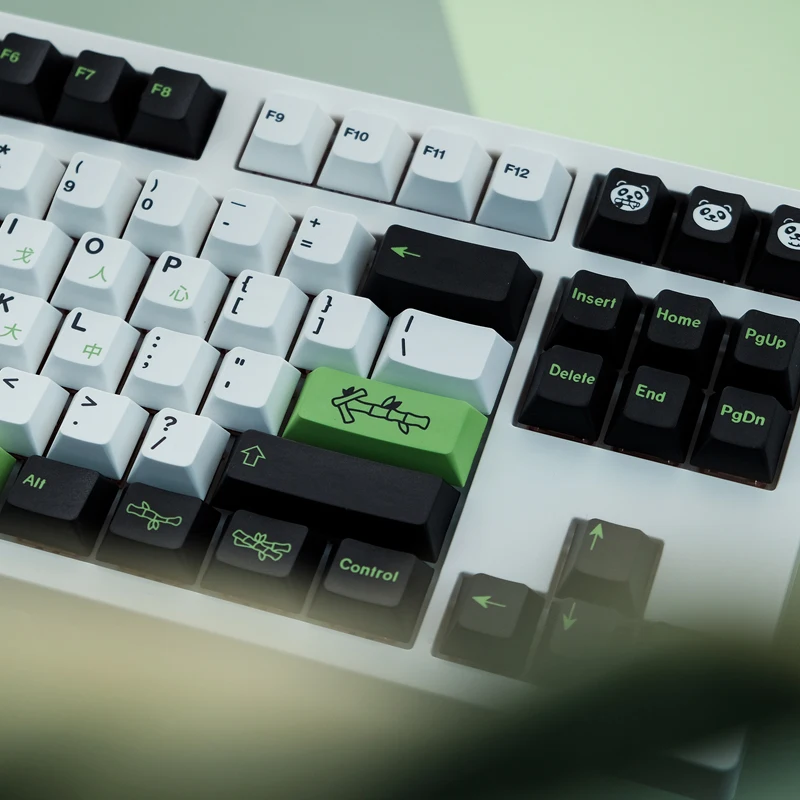 Gmk Panda Keycaps Pbt Dye Sublimation Key Caps Cherry Profile Keycap ...
