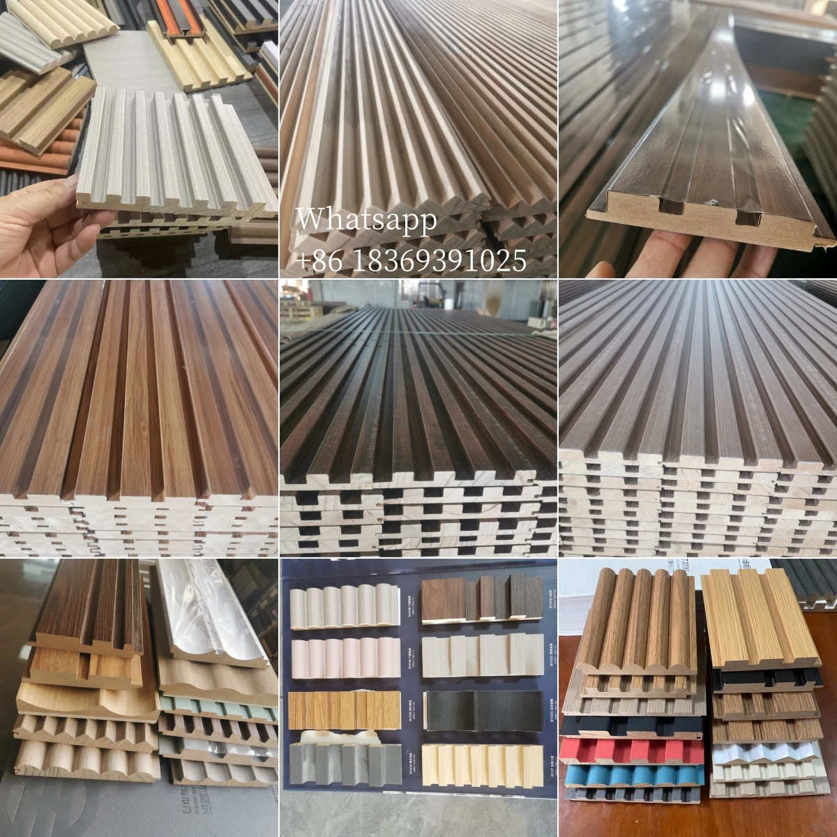High Quality Modern Design PET Felt HDF Slat Acoustic Wood Wall Ceiling ...