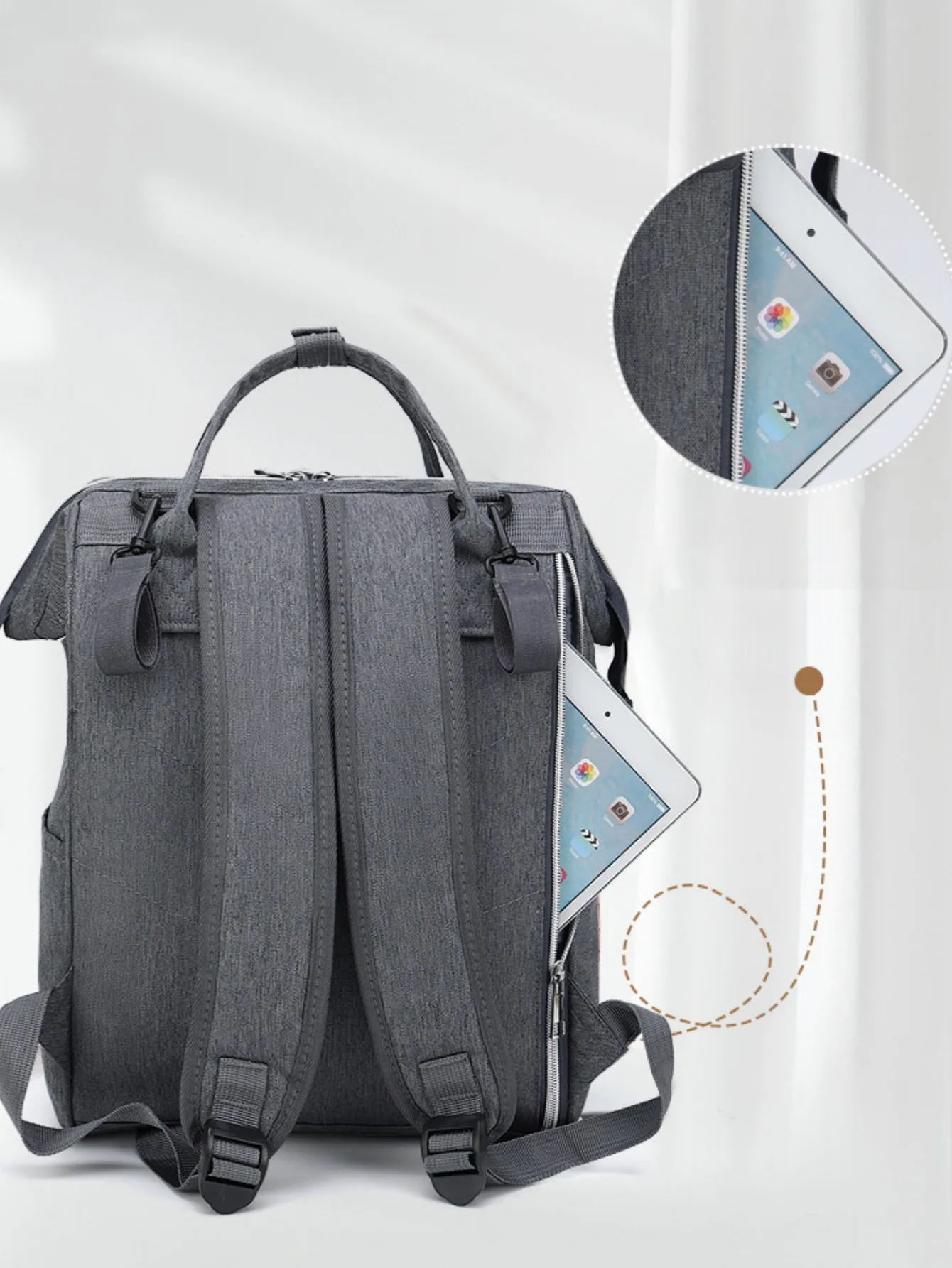 New Baby Diaper Bag And Bed Portable Foldable Multi-function Fashion ...