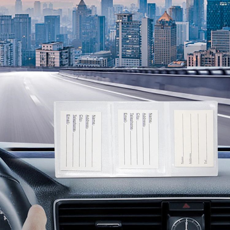 Pvc Car Document Holder Vehicle Registration Holder For German Vehicle ...